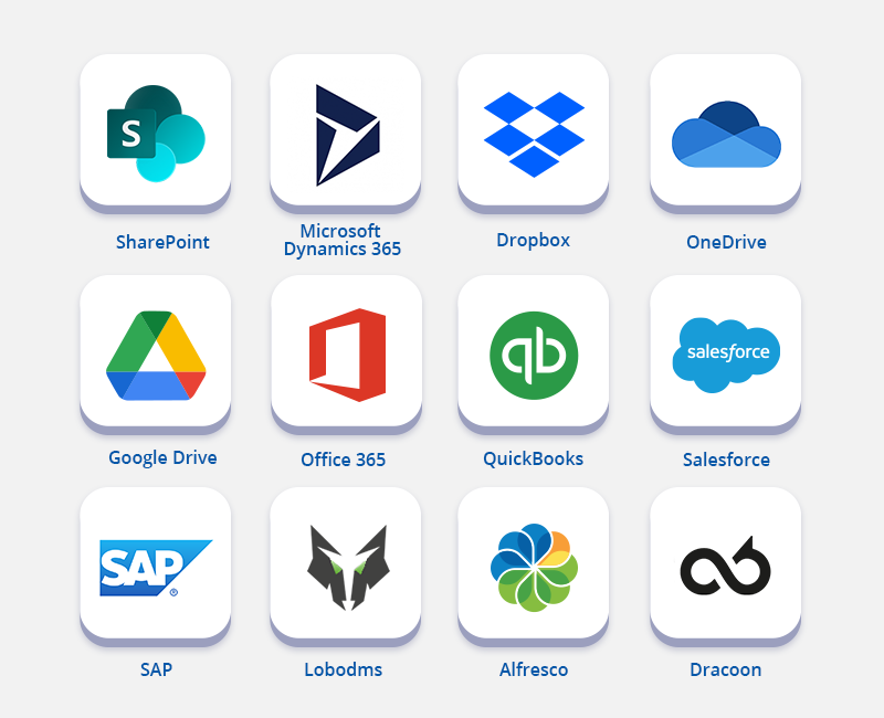 Available Connectors - Connecting Software