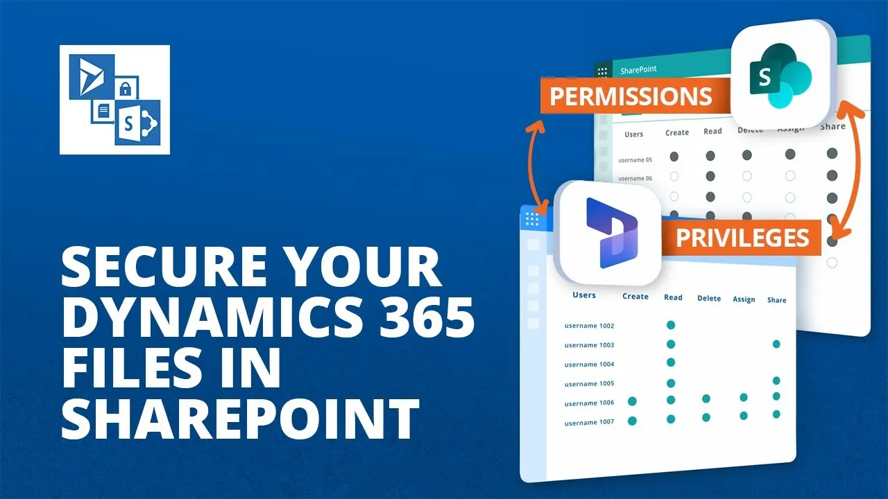Dynamics 365 to SharePoint Permissions Replicator Resources ...